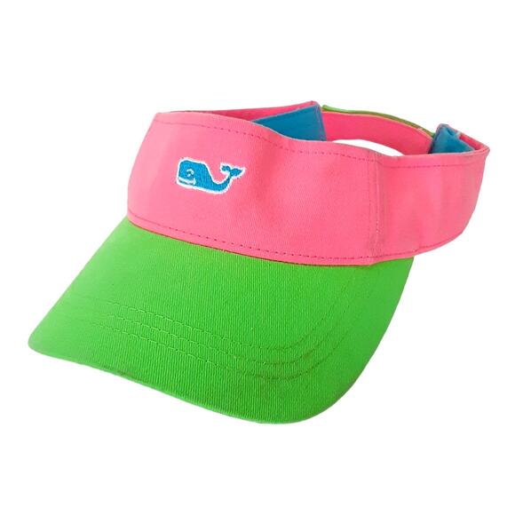 Vineyard Vines | Accessories | Vineyard Vines Neon Colorblock Visor ...